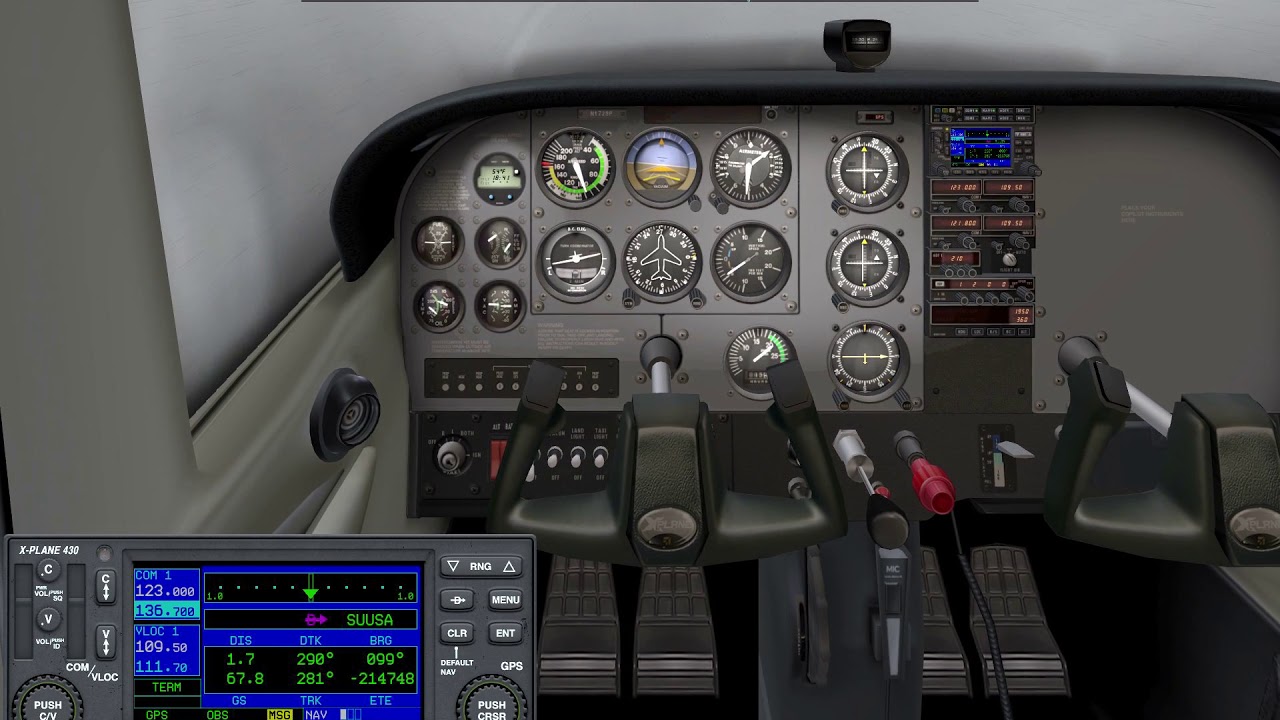 Simulated ILS 28 approach, KROC. Actual weather on 10 March 2020. - YouTube