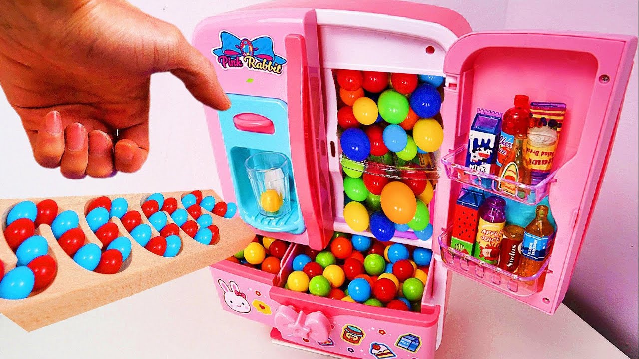 Fridge Marble Run Race ASMR ☆ Ice Maker or Marble Maker? ☆ Creative ...