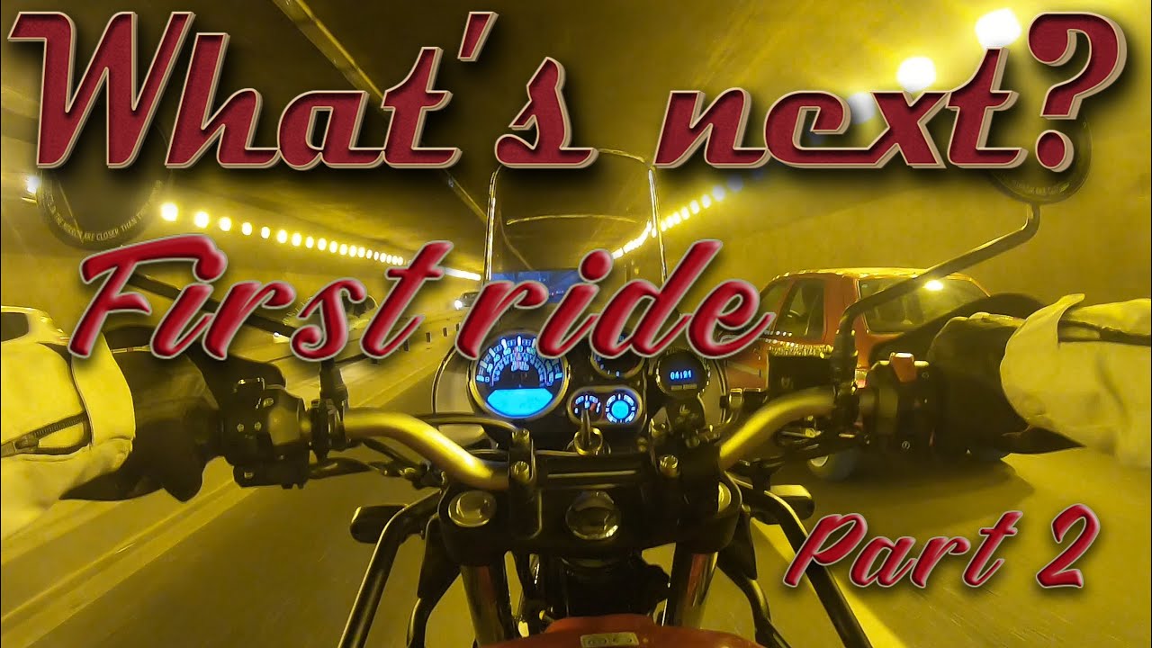 First Motorcycle ride (after 32 years).... Part II - YouTube