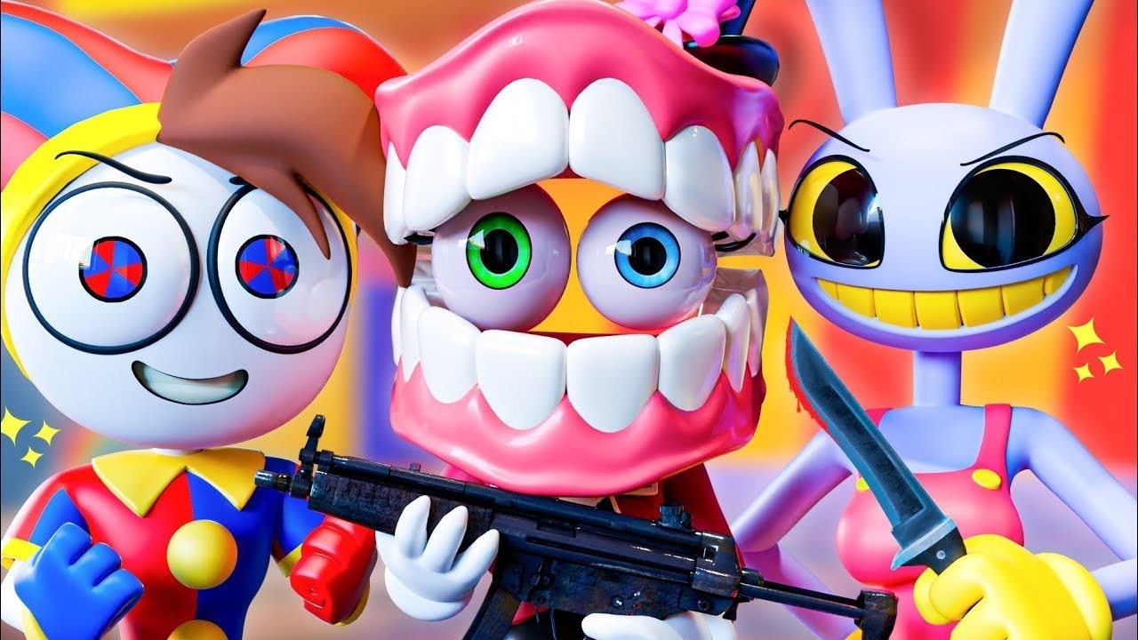 THE AMAZING DIGITAL CIRCUS, but They're GIRLS! UNOFFICIAL Animation ...