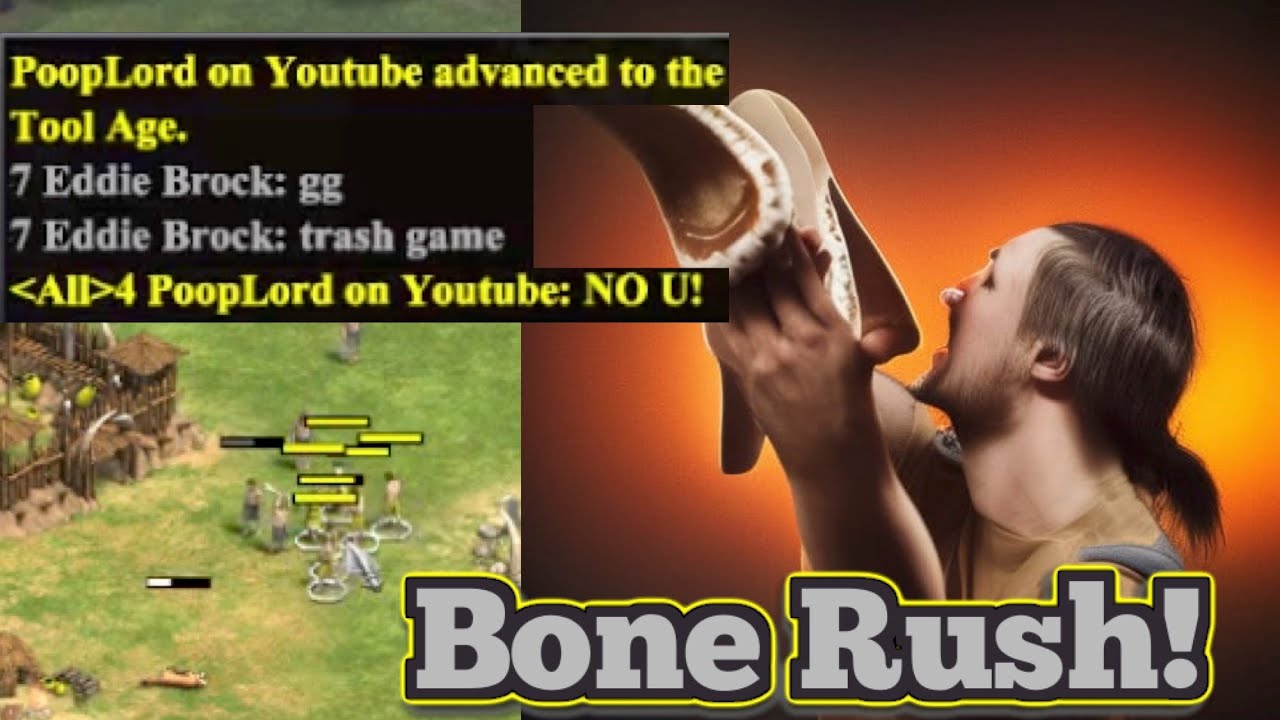 They Try and Bone Rush Me with Vill (AOE1) but I am the Vill Fight Master... - YouTube