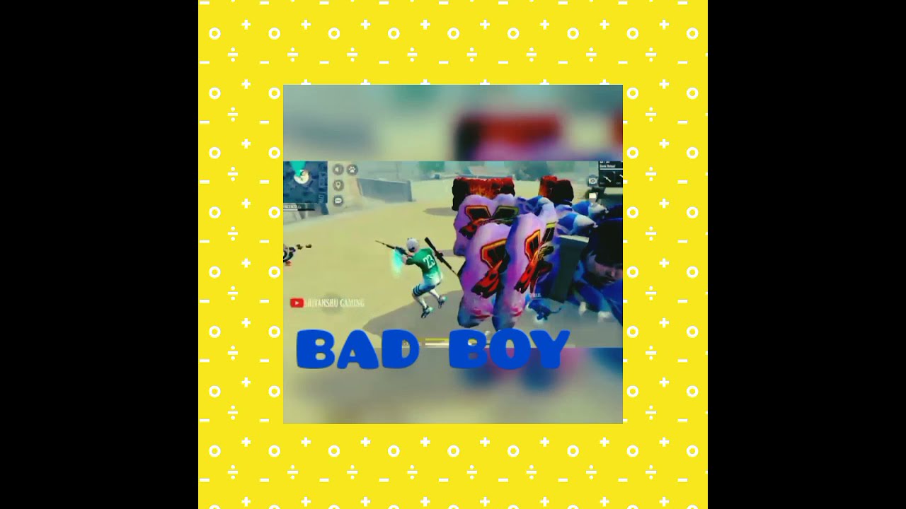 BAD BOY FF💯💯👌👌💥💥💫 - YouTube
