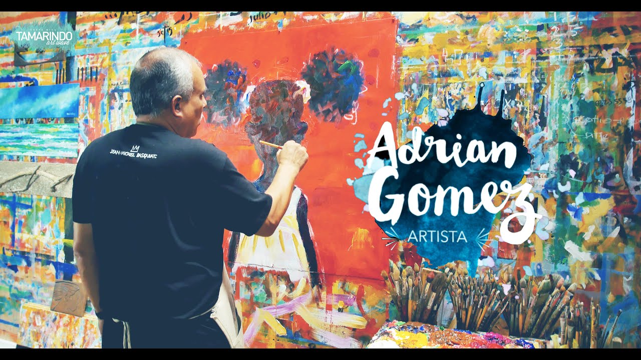 ADRIAN GOMEZ | ABOUT TAMARINDO ART WAVE FESTIVAL - YouTube
