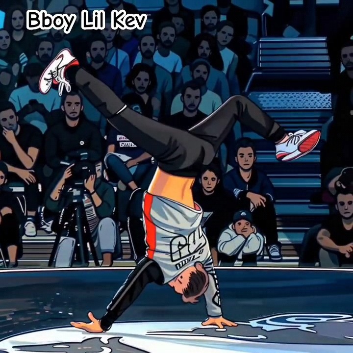 Bboy Lil Kev Red Bull BC One 2018 Cartoon #bboy #dancevideo #breakdance ...