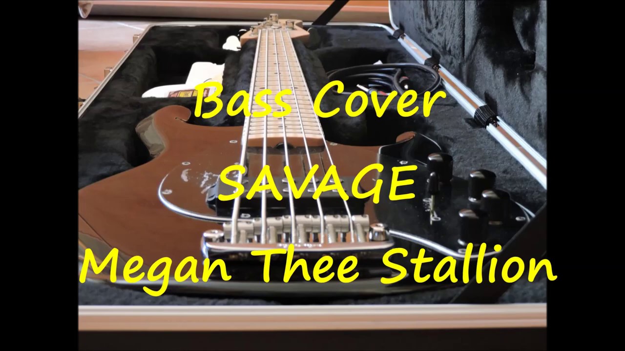 Megan Thee Stallion - Savage (BASS COVER + TAB) - YouTube