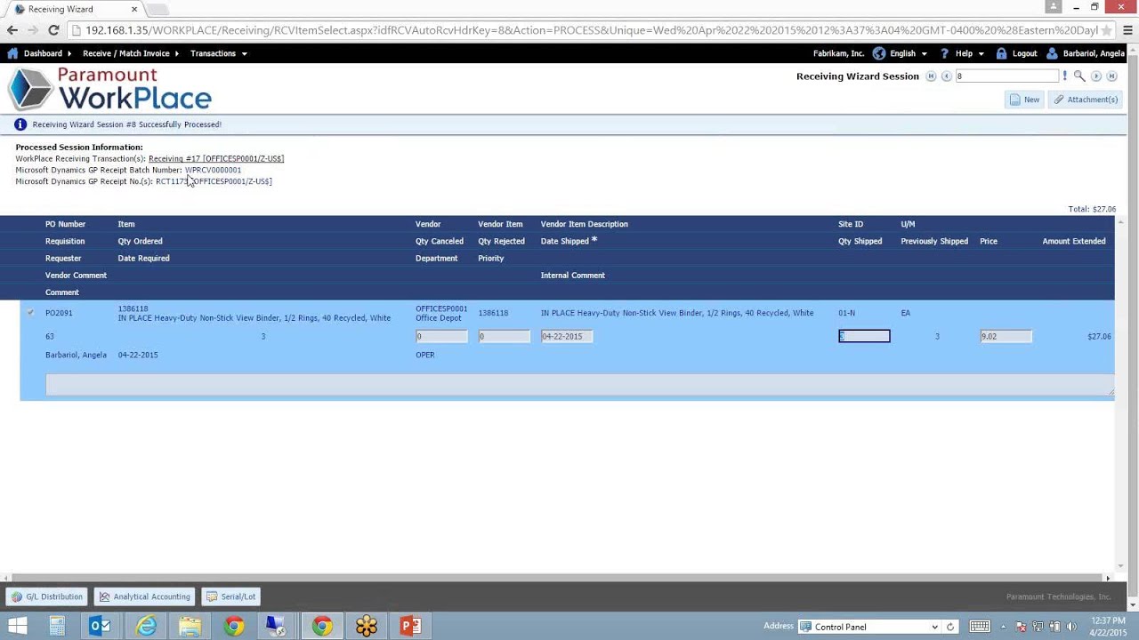 Paramount WorkPlace April 22 2015 ISV Spotlight - Workflow Automation ...