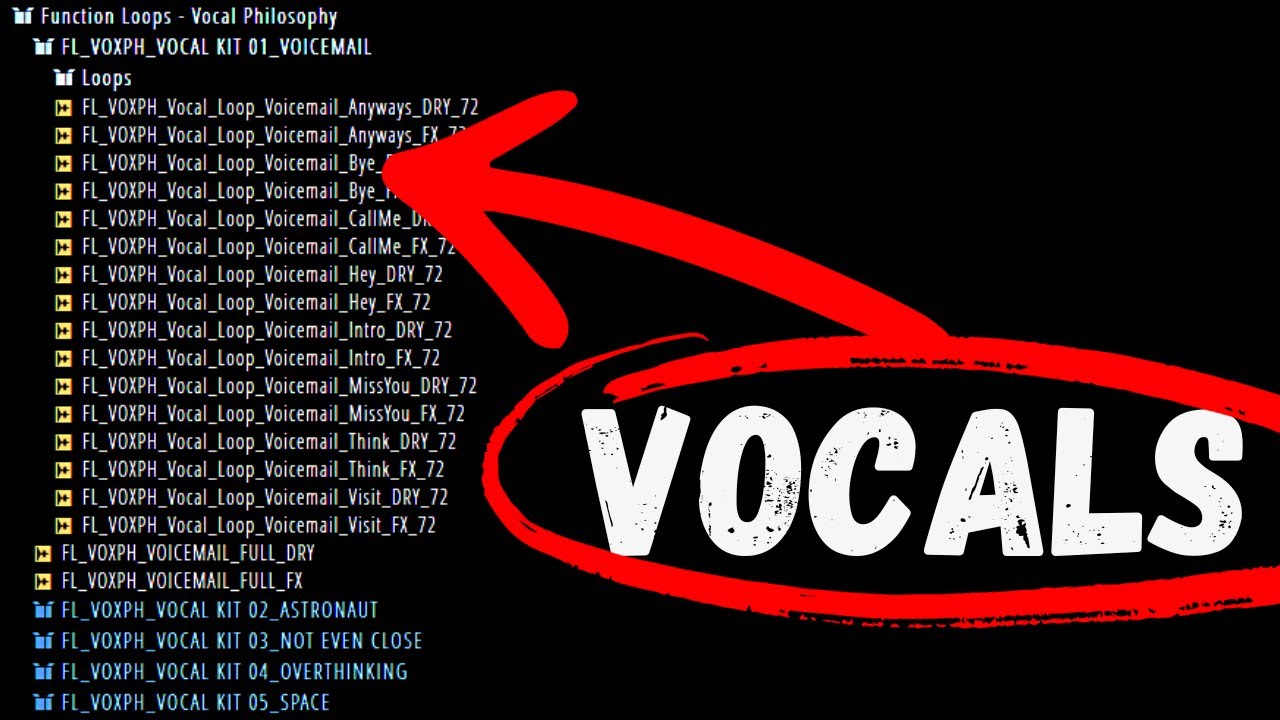 Free Vocal Sample Pack - Vocal Philosophy - Royalty Free Vocals - || By ...