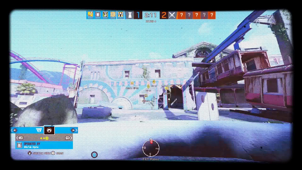 R6 Siege - Nice Kill Spot On Theme Park 😎 - YouTube