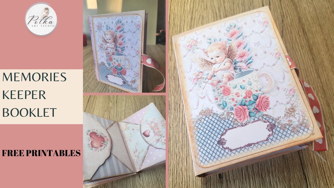 Memories Keeper Booklet Tutorial | Free Printable Kit | Polka Art ...