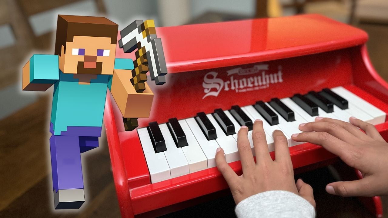 Minecraft theme on different instruments! #minecraftmusic - YouTube