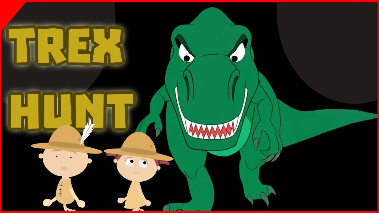 T-Rex escape from ZOO! We're going on a TREX HUNT | Spooky cartoon for ...