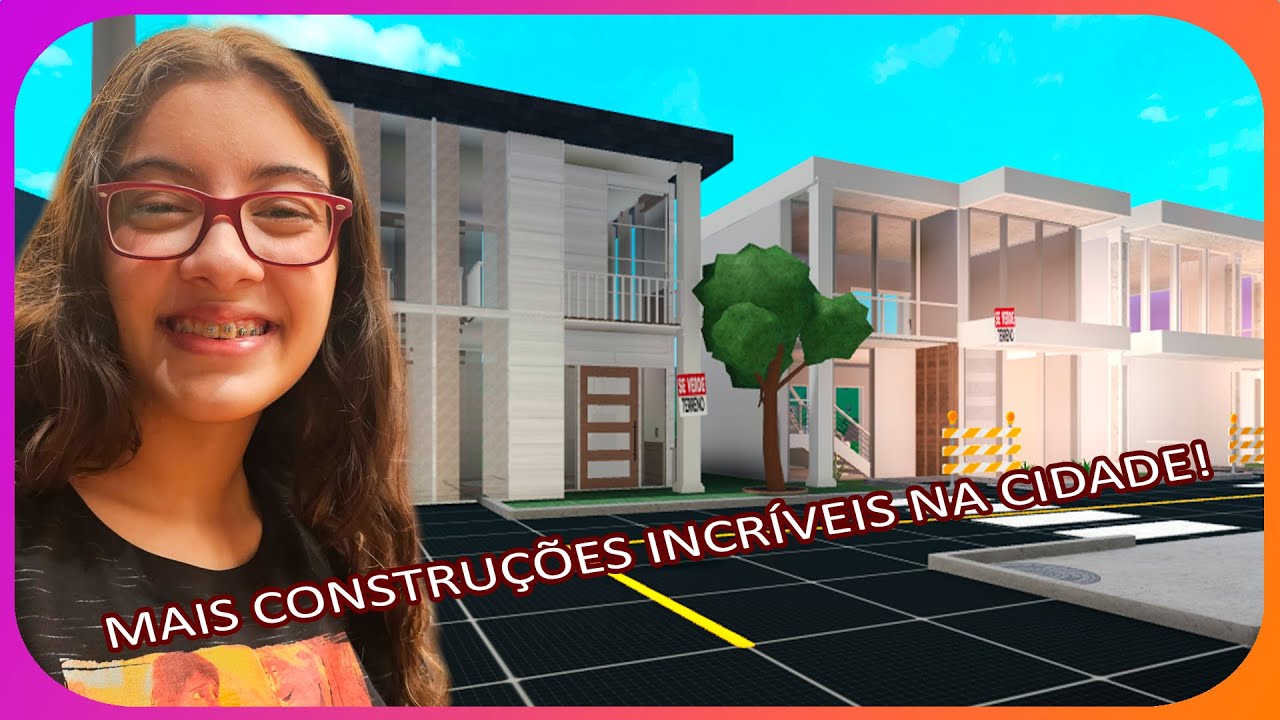 CONSTRUÍ AINDA MAIS NA MINHA CIDADE DO BLOXBURG! 🏙️ | NOVAS LOJAS E ...