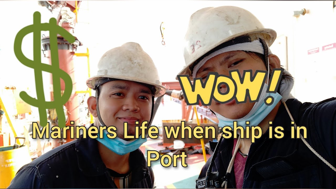 A day in a life of a Second Engineer when the ship is in the port ...