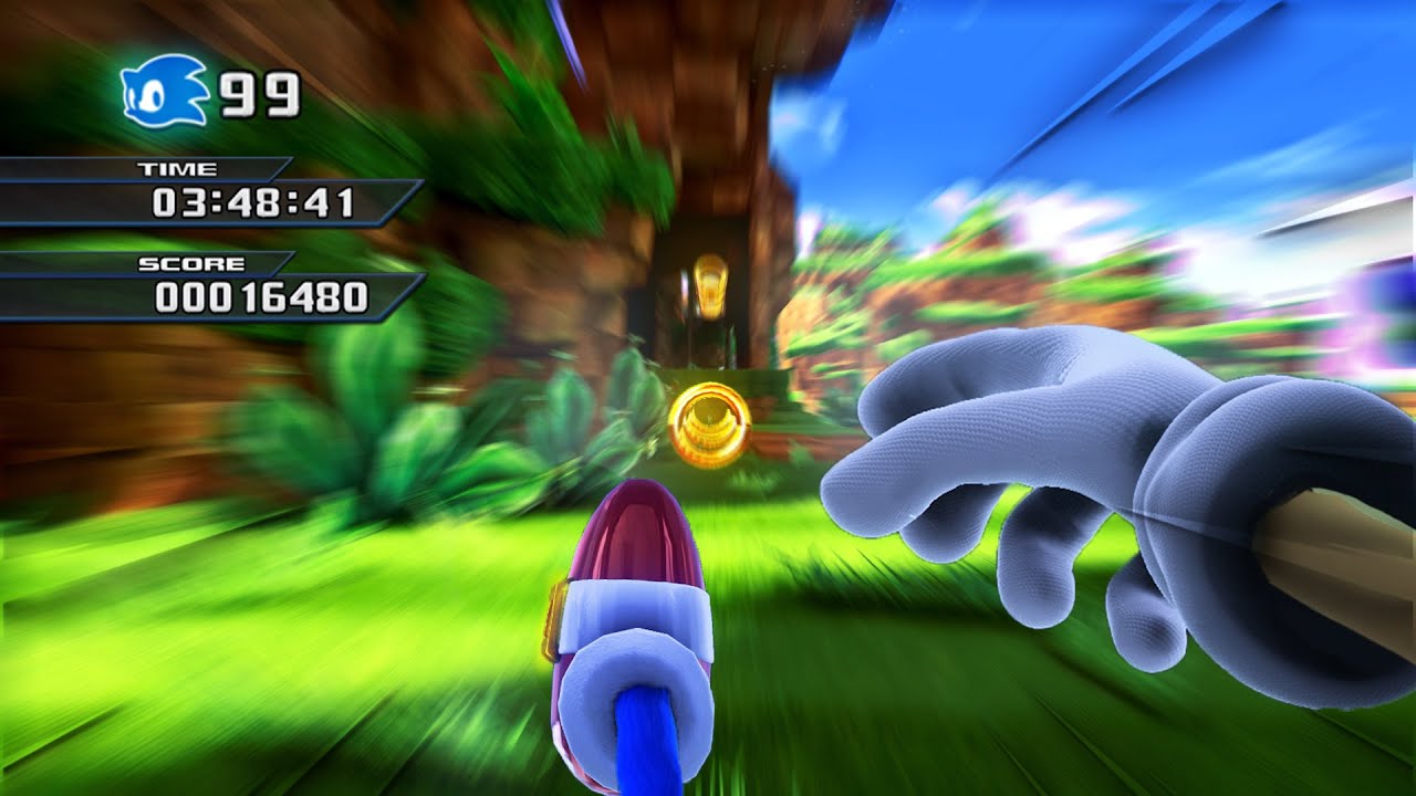 If Classic Sonic had First Person Mode... - YouTube