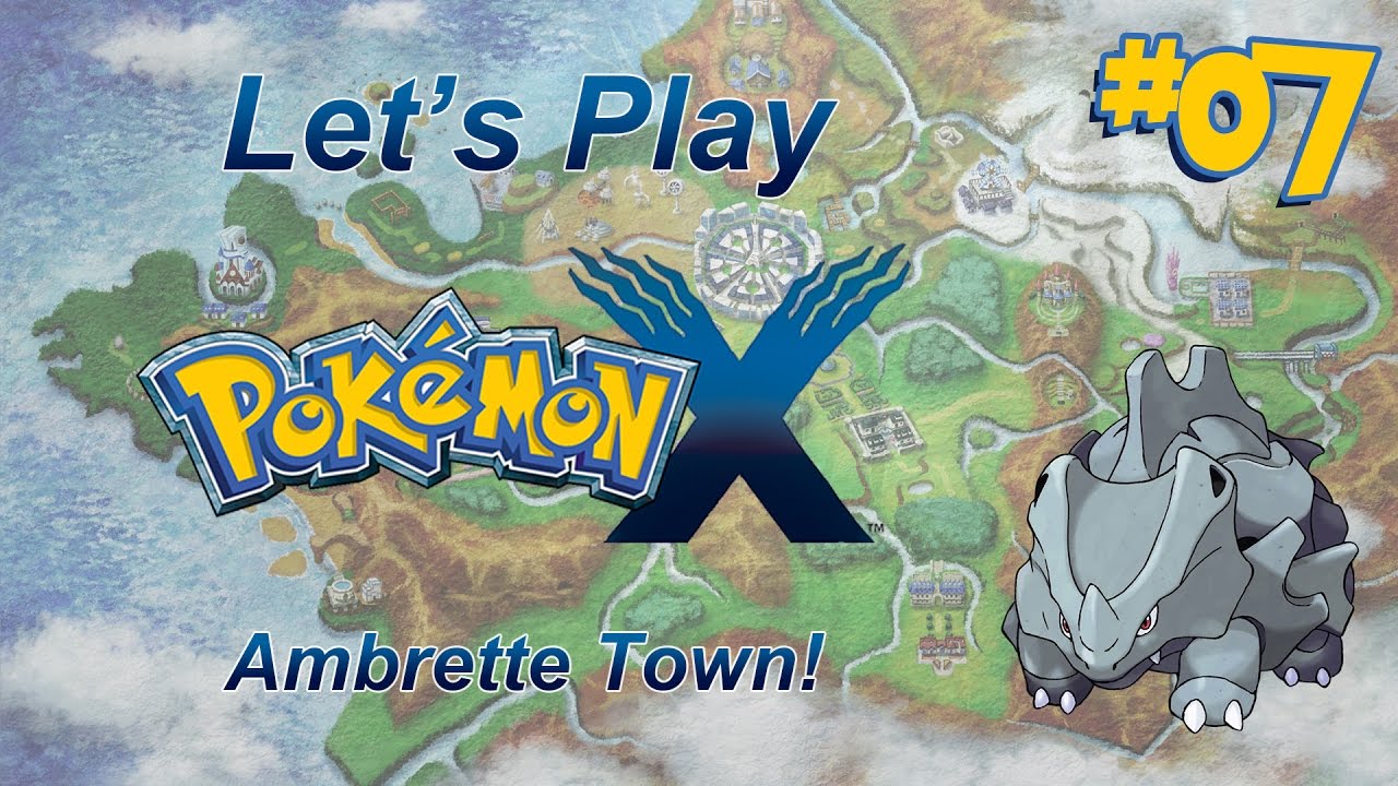 Let's Play Pokemon X, Episode 7: Ambrette Town! - YouTube