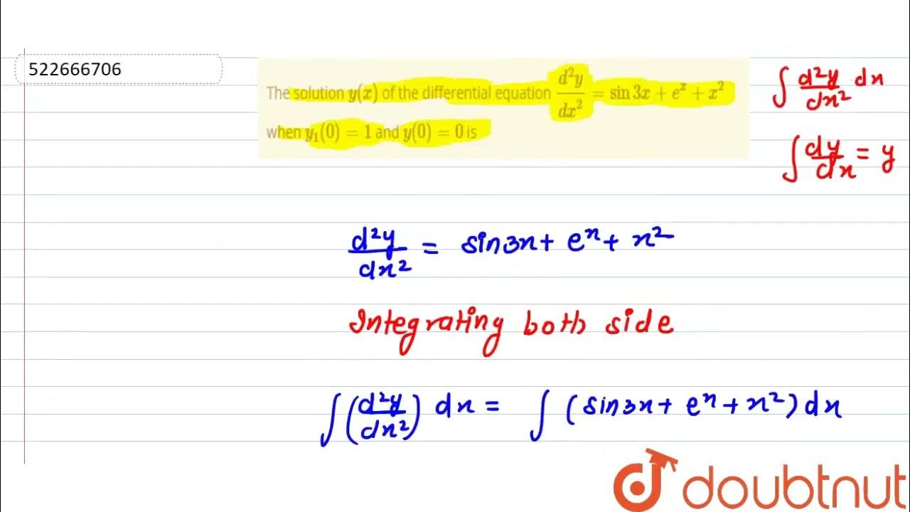 the-solution-y-x-of-the-differential-equation-d-2-y-dx-2-sin3x