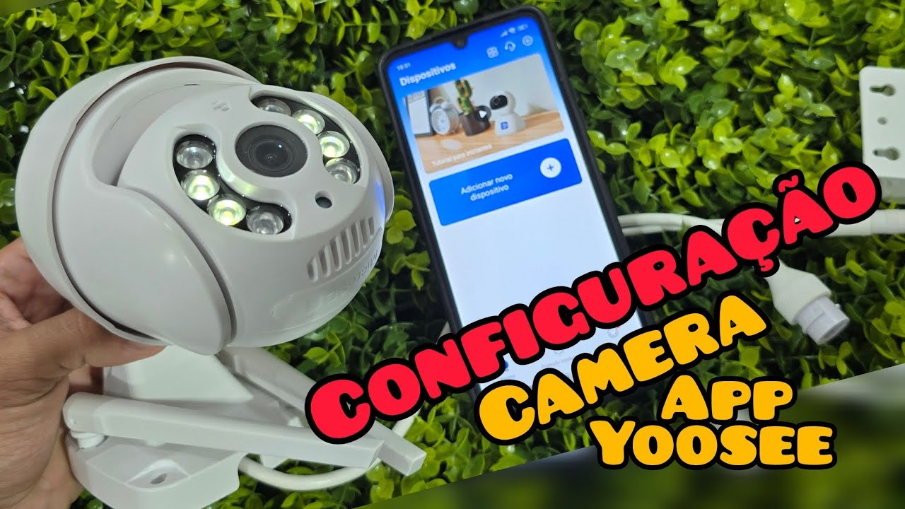 ATUALIZOU COMO CONFIGURAR CAMERA Wi-Fi pelo app Yoose - YouTube