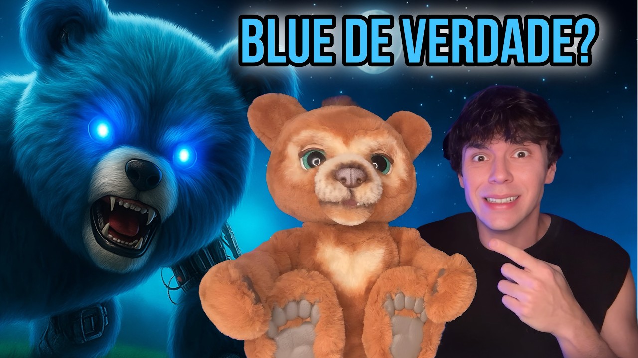 A IA BLUE BOT FRIENDS DO CANAL BAUERS NA VIDA REAL! ESTOU EM PERIGO ...
