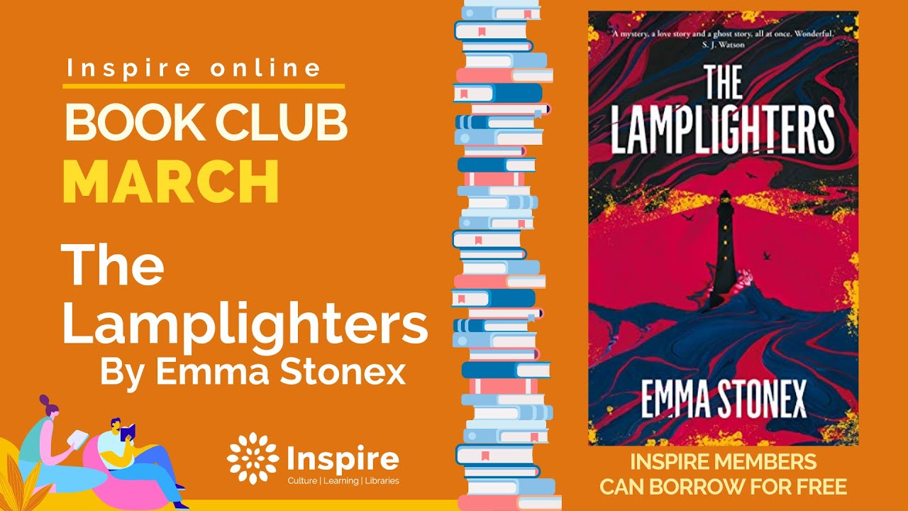 Inspire Online Book Club - The Lamplighters by Emma Stonex - YouTube