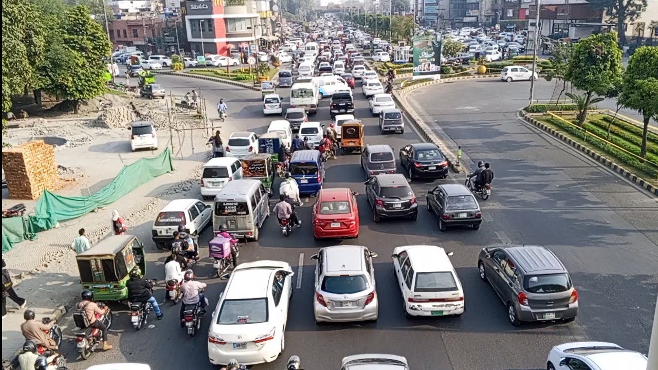 Traffic Jam Car HornStereo Sounds Traffic Sound | Lahore Traffic Mega ...