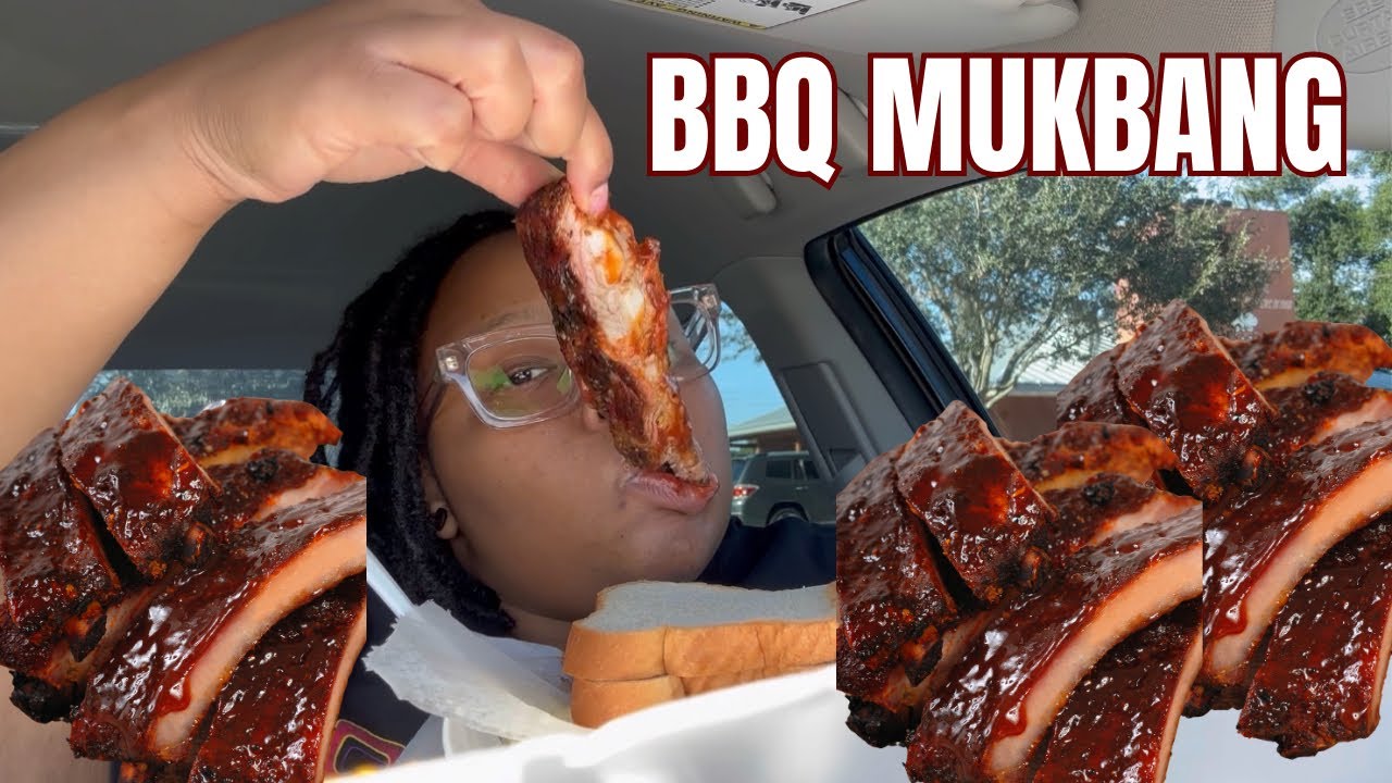 BBQ MUKBANG IN TAMPA, FL | RIDE WITH ME | CAR KARAOKE #carride #mukbang ...
