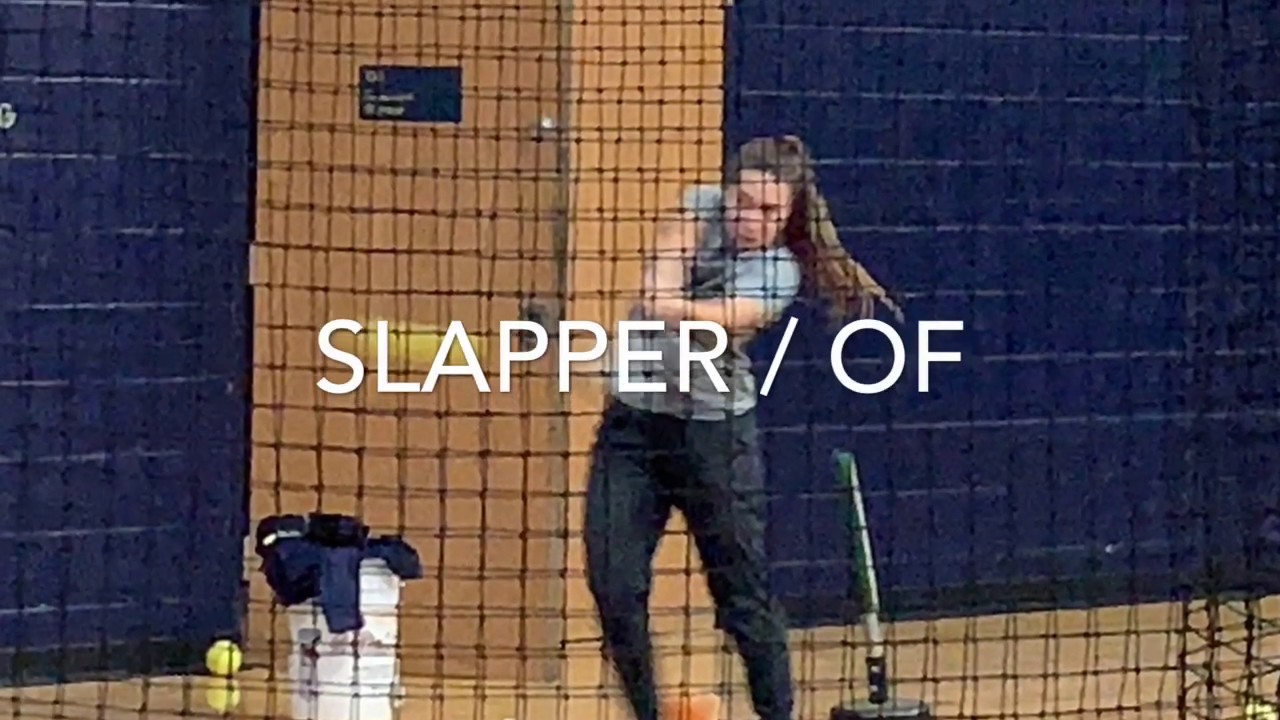 Julia Leo 2021 Slap Hitter Winter Training - YouTube