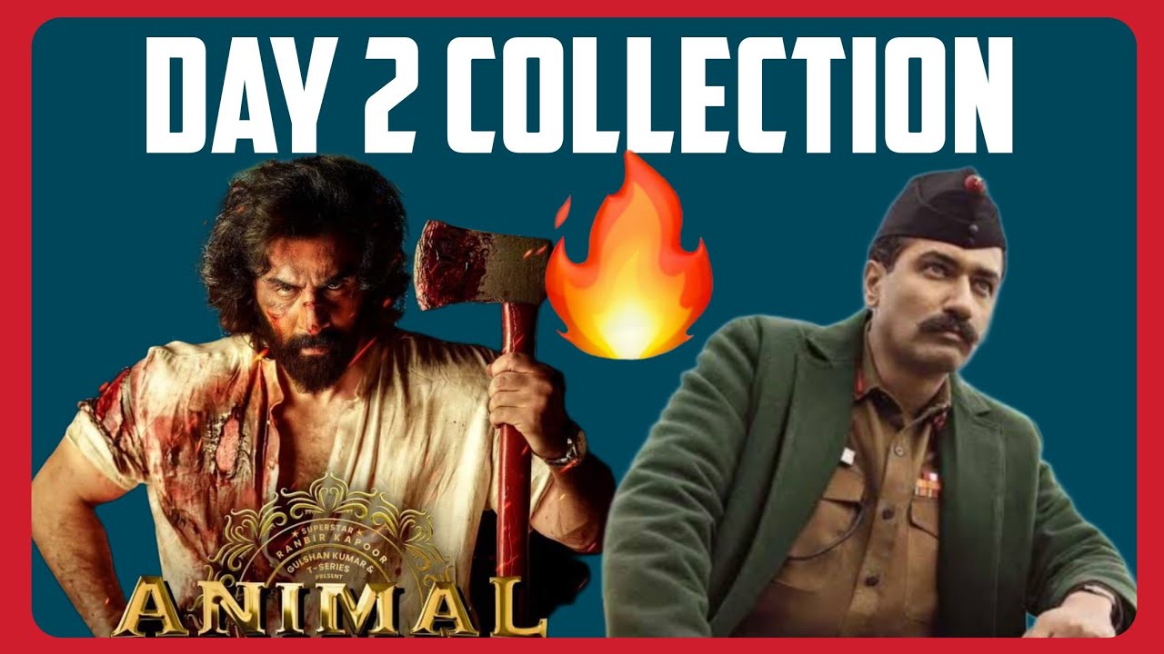 ANIMAL DAY 2 COLLECTION 🔥|SAM BAHADUR DAY 2 COLLECTION - YouTube