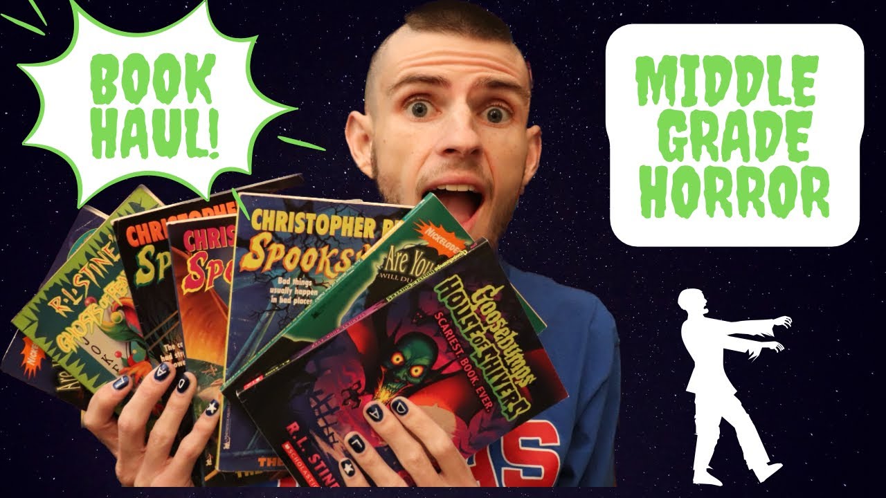 Middle Grade Horror Book Haul!! - YouTube