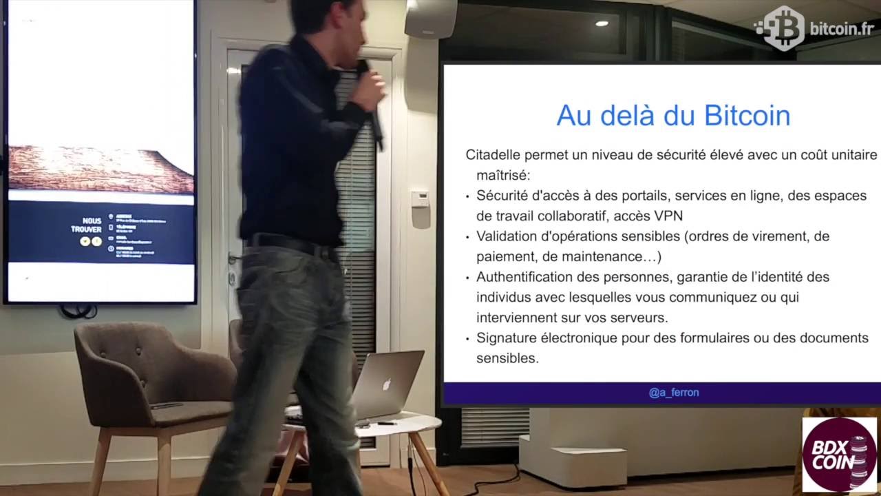 Antoine Ferron - Goochain.net - Meetup BdxCoin - YouTube