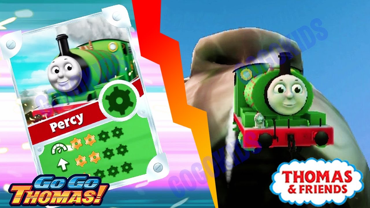 Thomas & Friends: Go Go Thomas! Percy Evolved Super GOLDEN Racer Unlock ...