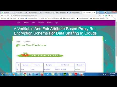 A Verifiable And Fair Attribute-Based Proxy Re-Encryption Scheme For Data Sharing In Clouds ...