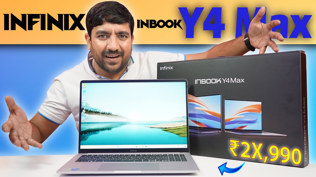Infinix InBook Y4 Max Unboxing & Review 🔥16" Display, i3 13th Gen, 16GB ...