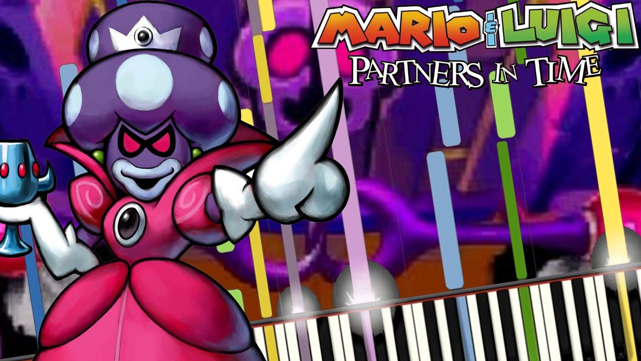 Shroob Castle - Mario & Luigi Partners In Time (Synthesia) - YouTube