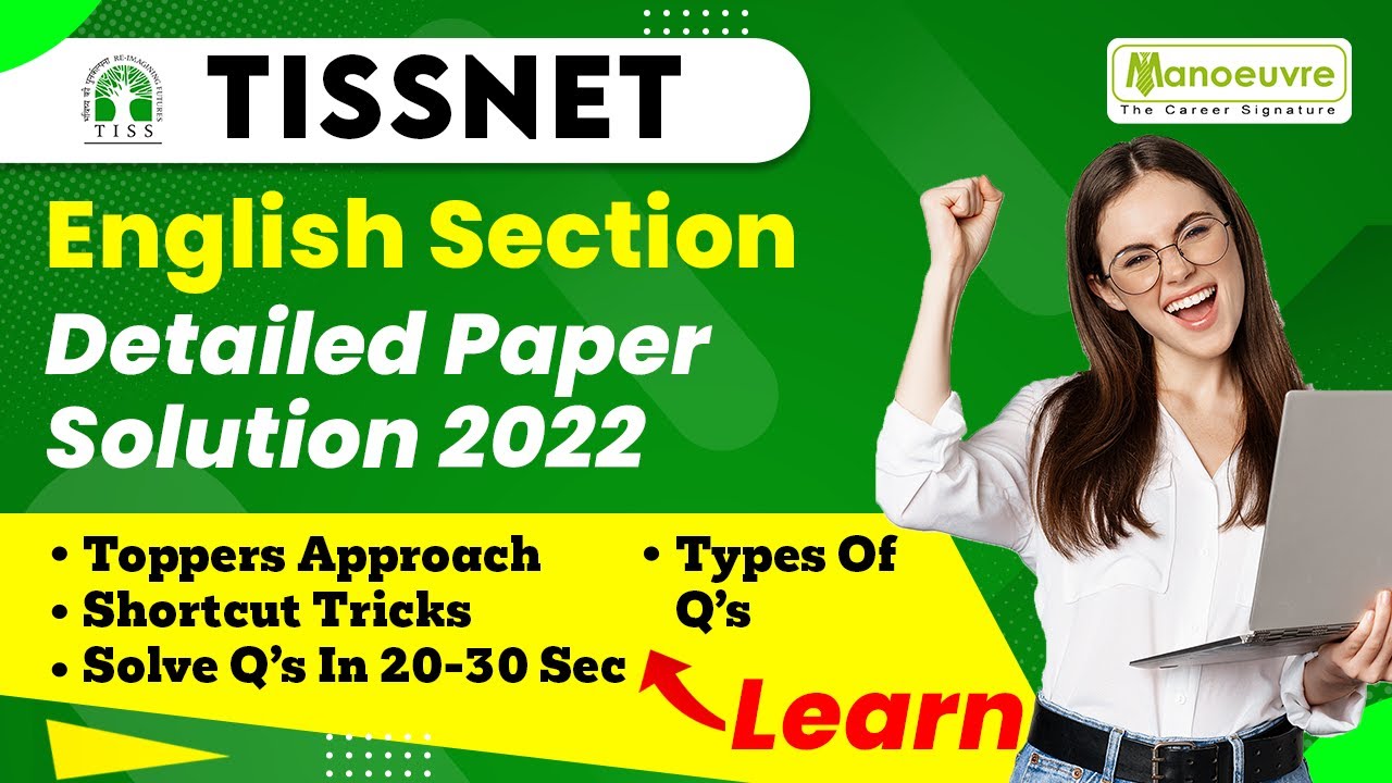 TISSNET - English Section | Detailed Paper Solution 2022 | Toppers ...