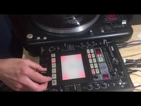 Korg km2 KAOSS Mixer Микшерский пульт - YouTube