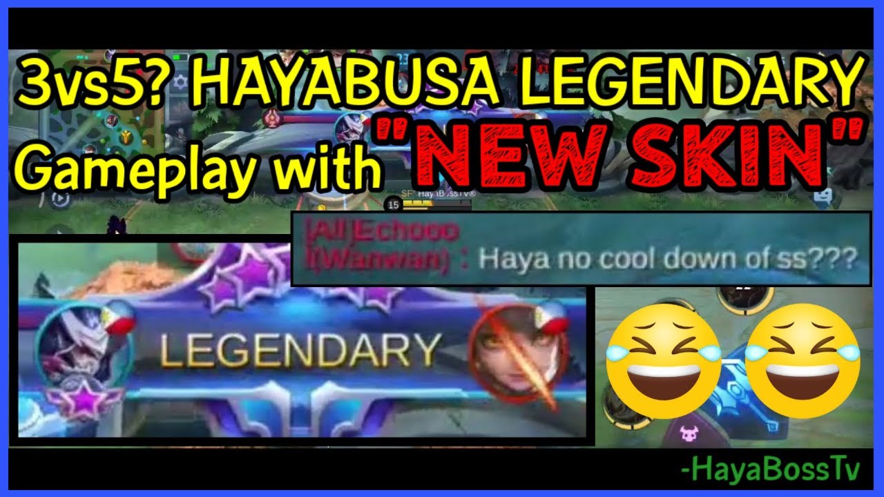 NEW SKIN HAYABUSA! Great effects | Mobile Legends - HayaBossTv - YouTube