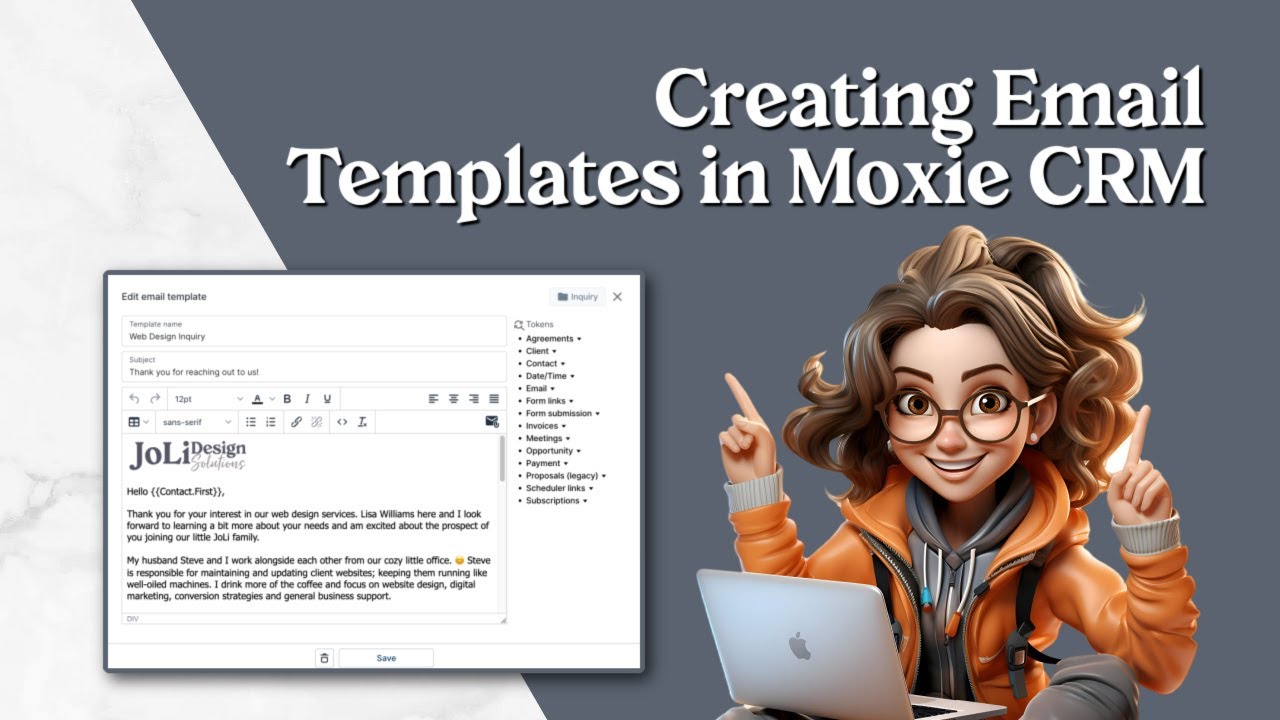 Master Your Email Game with Moxie CRM: The Email Templates Tutorial ...