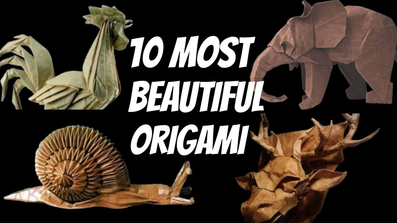 10 MOST BEAUTIFUL ORIGAMI #3 - YouTube