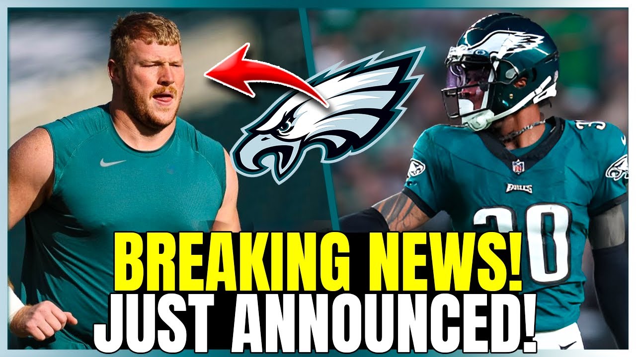 🔥OFFICIAL! THIS EXCELLENT NEWS FOR THE EAGLES HAS JUST COME OUT ...