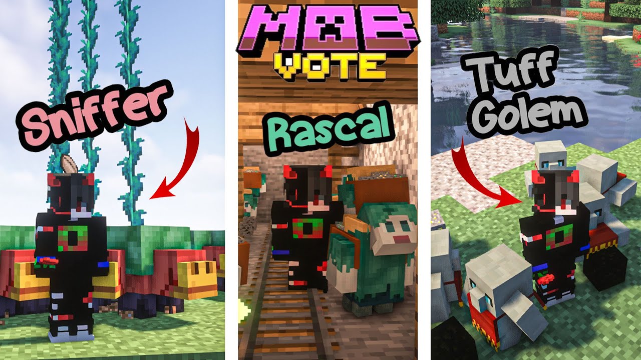 New Mob Voting से फले ये वीडियो जरूर देख लो | Minecraft Mob Vote 2022 ...