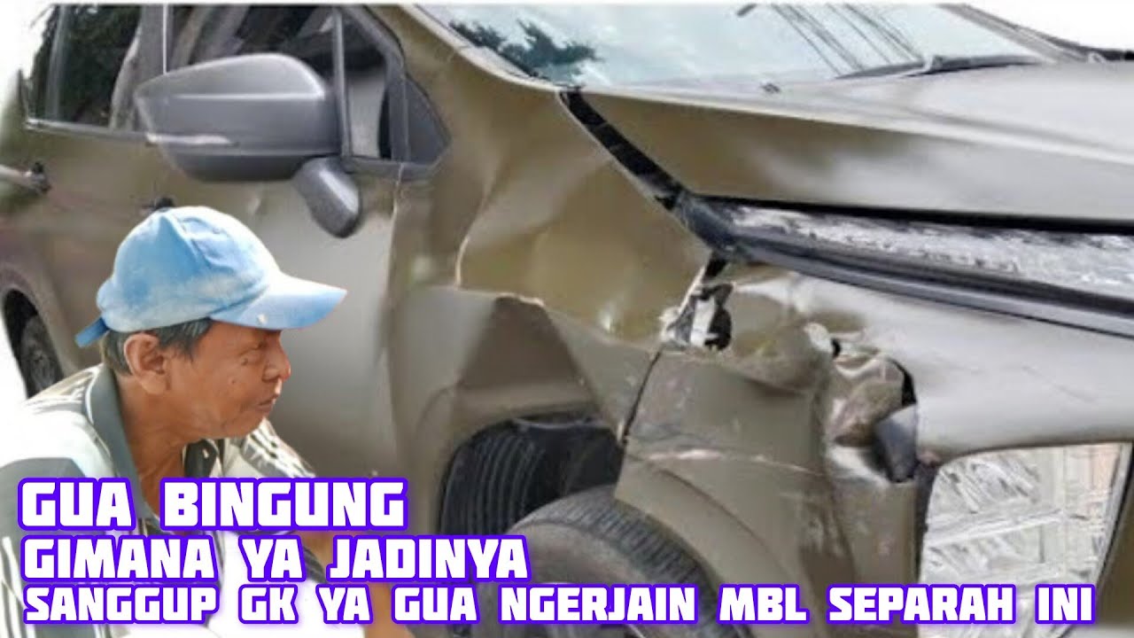 RINGSEK PARAH. RESTORASI SPAKBOR + BEMPER MITSUBISHI XPANDER ( CAT DUCO ...