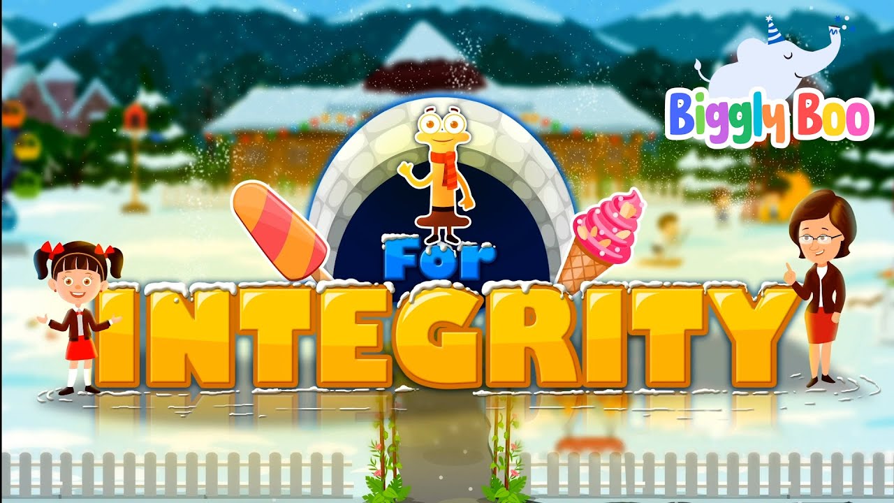 Kids Story | I For Integrity | Learn New Words & Moral Values | English ...