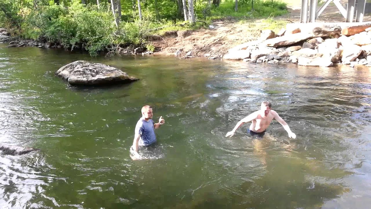 Cold Water Challenge BDog & Bing - YouTube