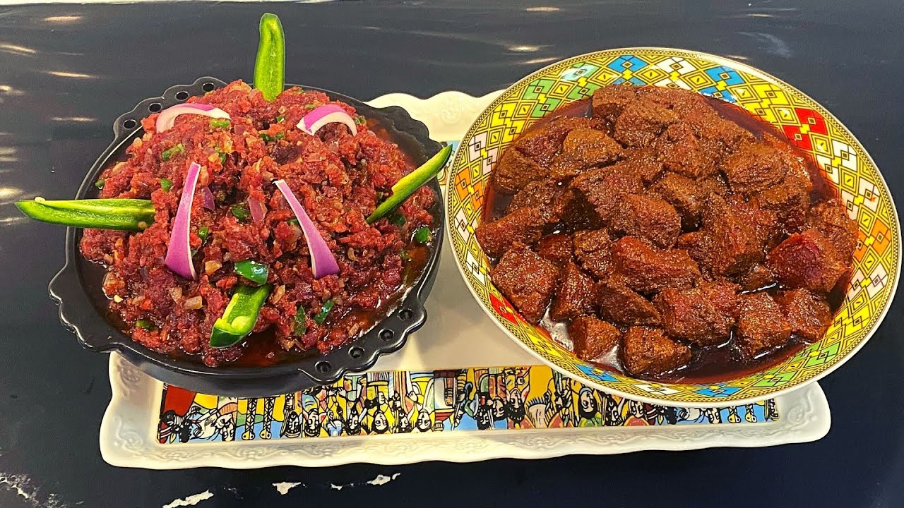 ክትፎ ዱለት እና ጎረድ ጎረድ Kitfo Dulet & Gored Gored - YouTube