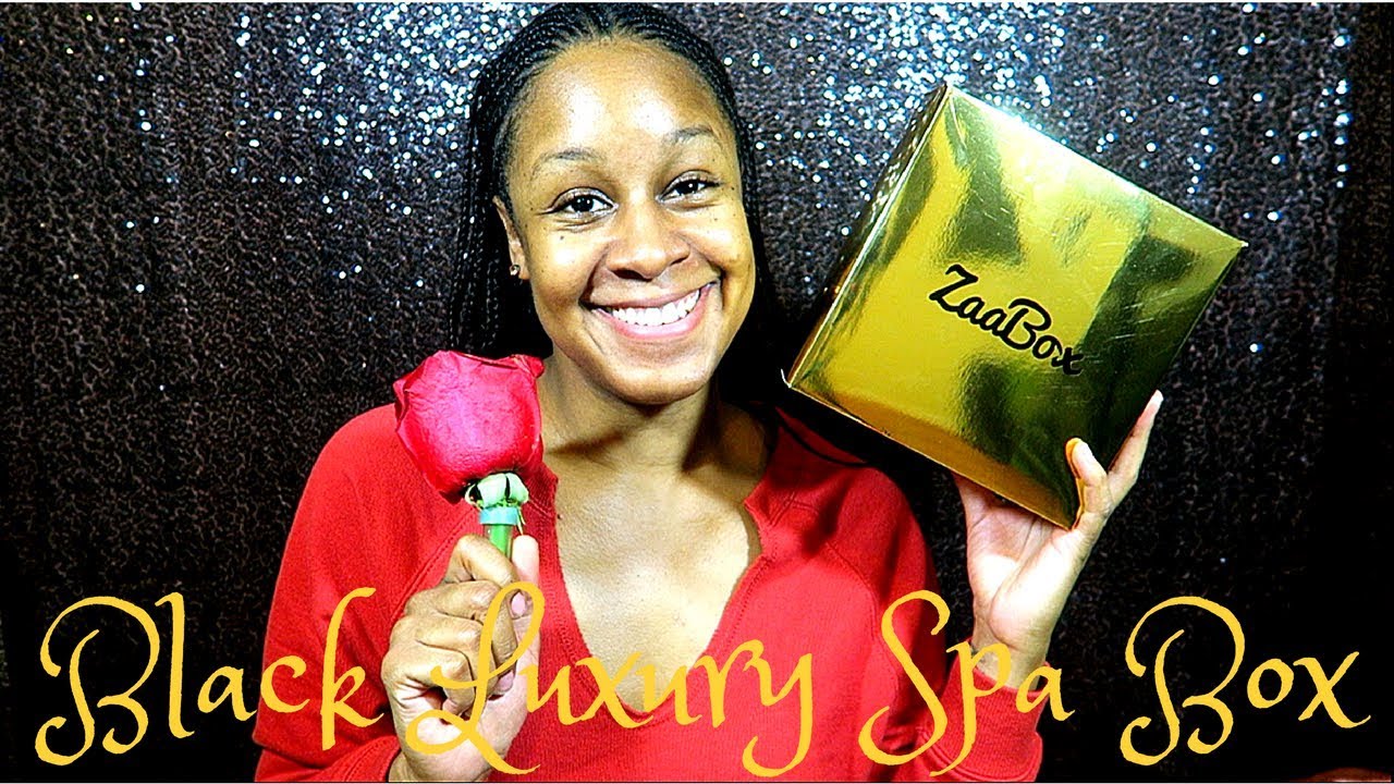 BE THE GODDESS THAT YOU ARE! | ZaaBox Unboxing! | Black Luxury Spa Box ...