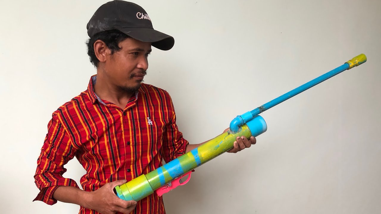 ALCOHOL PVC GUN SHOOT BALLOON - STRONGEST SHOOTING - YouTube