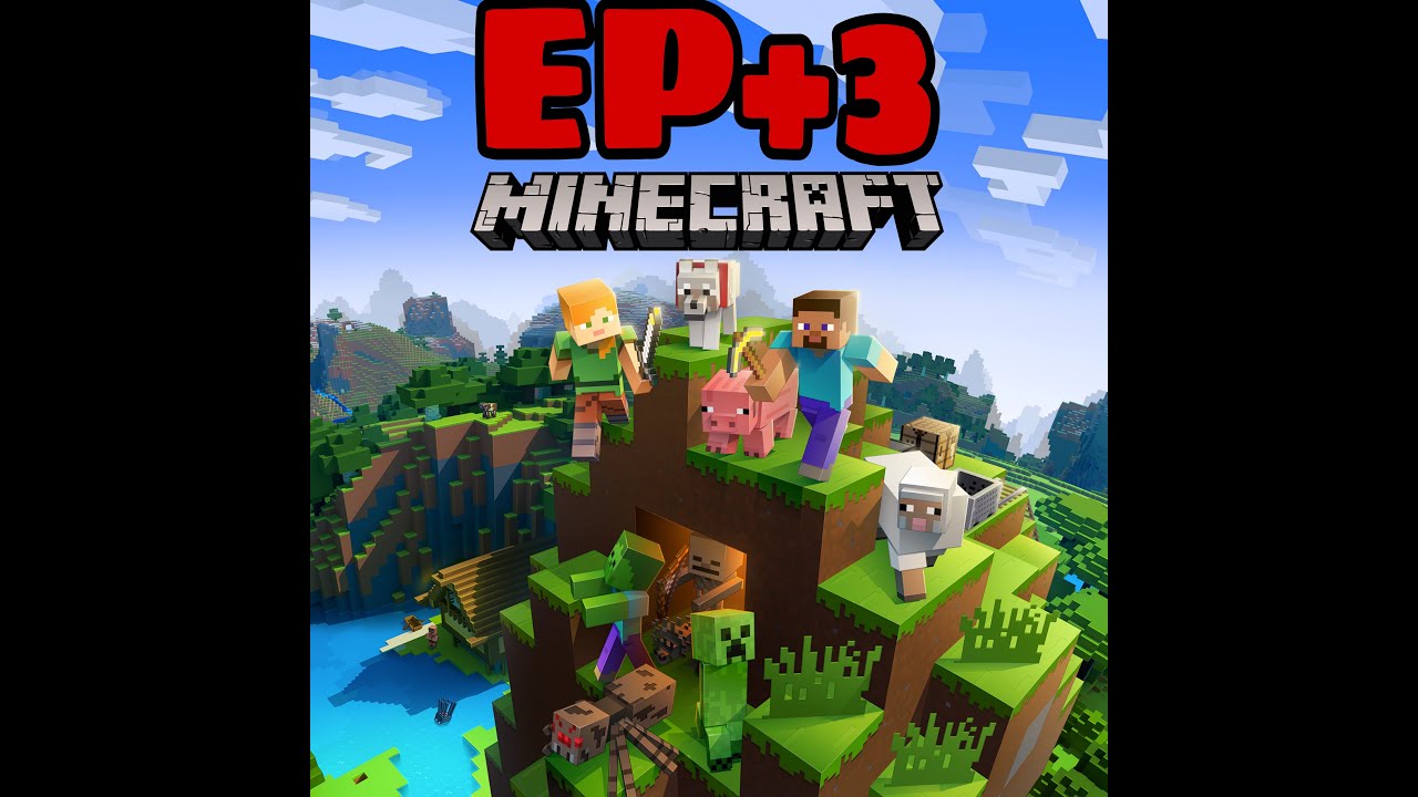 MINECRAFT+3|I Will Find Village|Minecraft 75% video not received| - YouTube