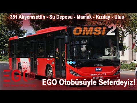 OMSI 2 - EGO Otobüsüyle Seferdeyiz! #12 - KIRMIZI OTOKAR KENT LF - Szczecin Line 156