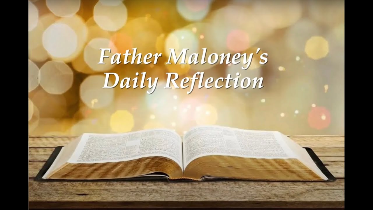 Daily Reflection Tuesday, September 30th - YouTube