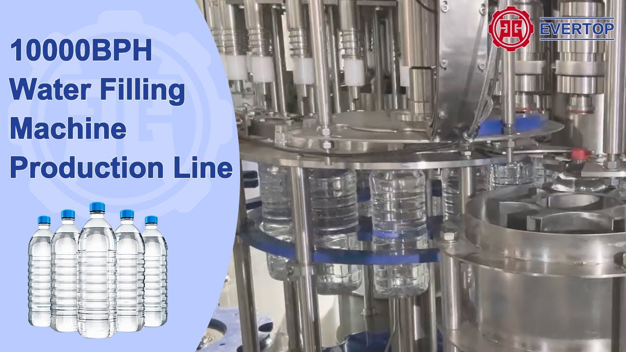 10000BPH 350ML-1.5L Water Filling Machine Production Line | Bottling ...